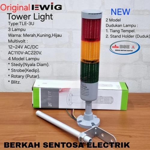 Jual Lampu Menara/Signal Tower/Tower Light Ewig MultiVolt & Model ...