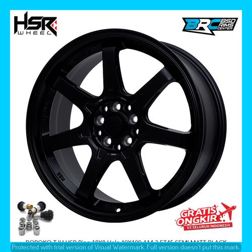 Jual Promo big sale Velg mobil racing hsr boroko tjh ring 18 masuk ...
