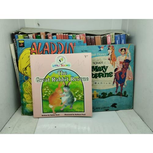 Jual BUKU CERITA ANAK BERGAMBAR WARNA ALADIN : 1. ALADDIN 2. THE GREAT ...