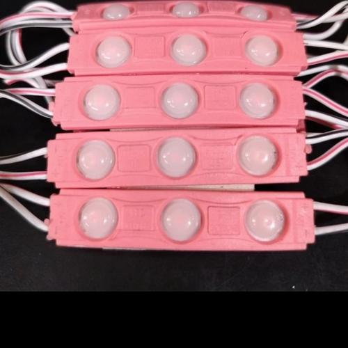 Jual lampu LED modul 3 mata Samsung 12V 1.5W warna pink - Kota ...