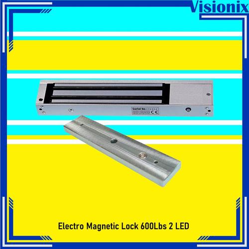 Jual EMLock 600Lbs - EM Lock Magnetic Lock 600 Lbs 280Kg - Jakarta ...