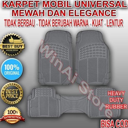 Jual Karpet Dalam Mobil Universal "Heavy Duty Plastic Rubber Mats ...