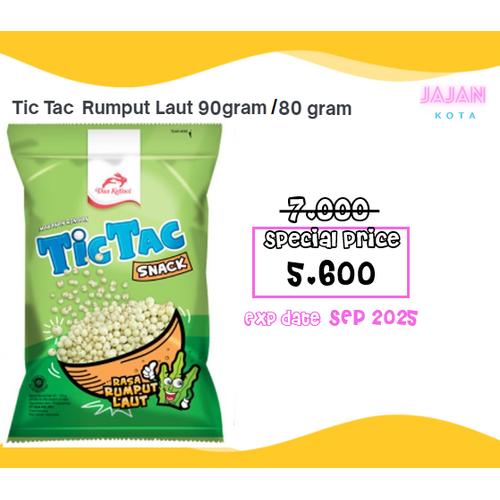 Jual Tictac Tic Tac Rumput Laut 90 gram / 80 gram - Kota Bekasi ...