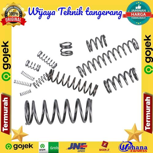 Jual per spring tekan baja OD 5mm panjang 40mm kawat 1 mm - Kota ...