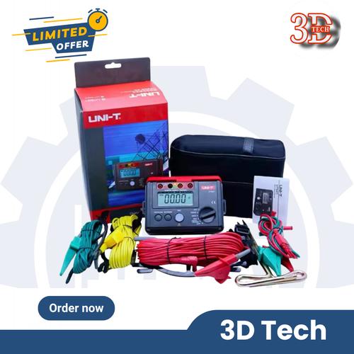 Jual Digital Earth Tester UNI-T UT521 Ground Insulation Meter ...