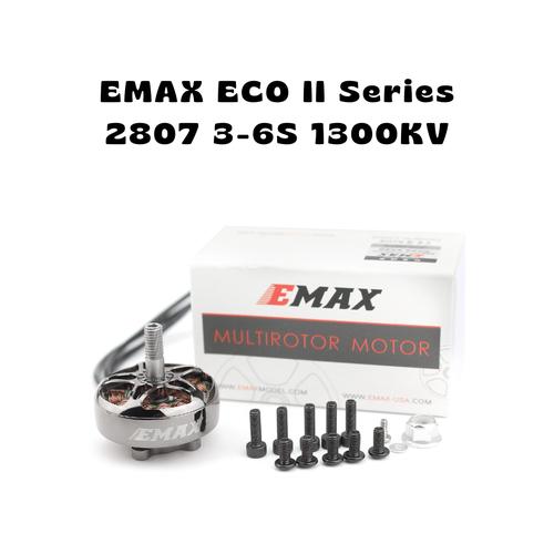 Jual Emax ECO II Series 2807 3-6S 1300KV Brushless Motor for RC Drone FPV Racing │ Motor Drone ...