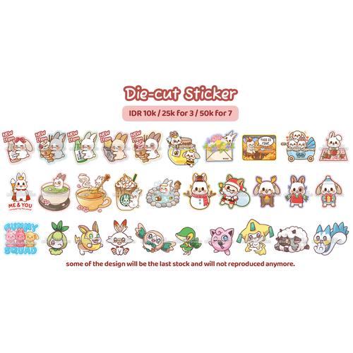 Jual Fan Made Pokemon - Die-cut Sticker - Rowlet - Kab. Tangerang ...