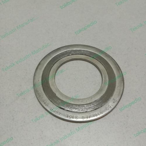 Jual SWG Stainless 316 ANSI 150 21/2" Inchi / DN 65 Spiral Wound Gasket ...