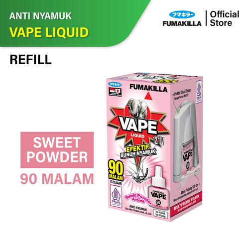 Jual Fumakilla Vape Refill 90 Malam Obat Nyamuk Sweet Powder 45ml ...