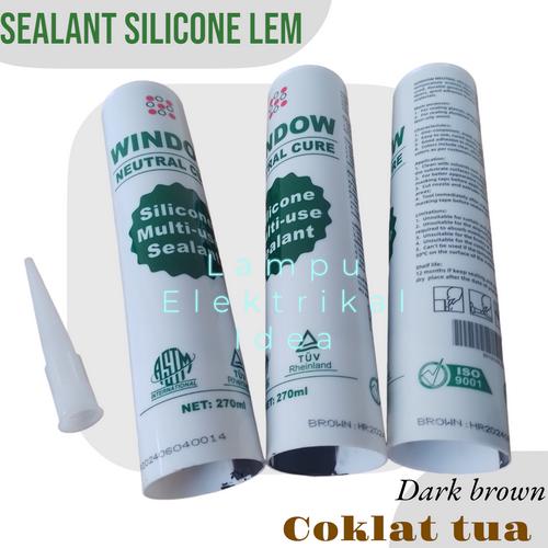 Jual Sealent Silent Kaca warna Coklat (Brown) - Jakarta Timur - LAMPU ...