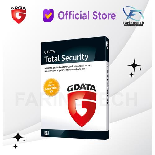 Jual Antivirus GDATA Total Security 1 PC 1 Tahun Original G DATA ...