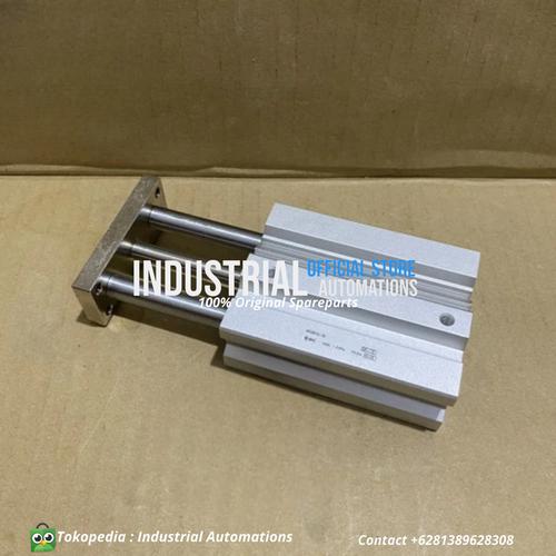 Jual SMC MGQM16-50 Compact Guide Cylinder Slide Bearing Series MGQ ...