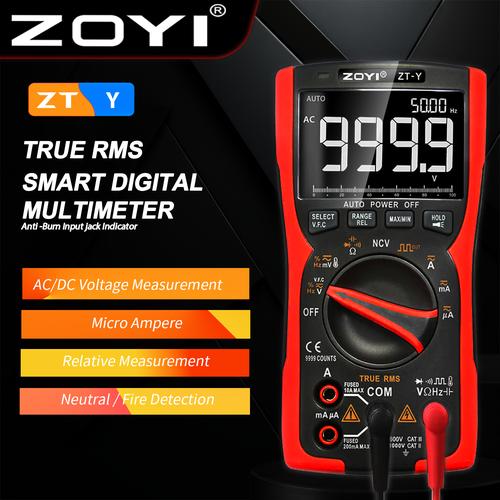 Promo ZOYI ZT-Y Avometer Multitester Multimeter HZ Digital Pengukur ...