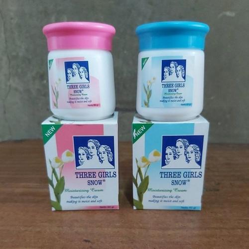 Jual Three Girls Snow Tiga Dara 60 gram 1 PCS/ Cream Pelembab Wajah ...