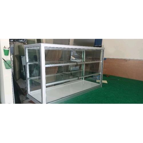 Jual etalase kaca 3 tingkat 100×40×65 - Pintu kaca - Jakarta Timur ...