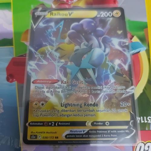 Jual Raikou V RR pokemon kartu - Kota Surabaya - Banzai Toys & Card ...