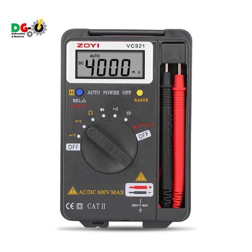Jual ZOYI VC921 DIGITAL AVOMETER DIGITAL MULTIMETER MULTITESTER CANGGIH ...