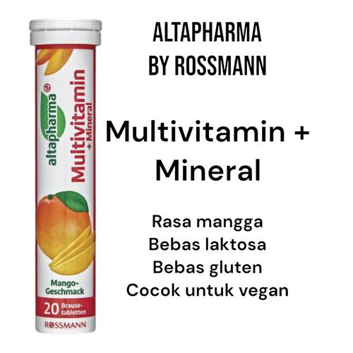 Jual Altapharma by Rossmann Multivitamin + Mineral 20 Tablet ...