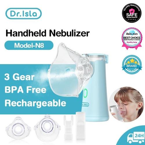 Jual Dr.isla Nebulizer Portable Mesh Alat Uap Bantu Pernafasan Asma ...