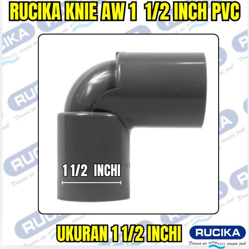 Jual Fitting Penyambung Keni Bengkok Pipa AW Knie Ukuran 1 1/2 Inchi ...
