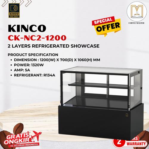 Jual Refrigerated Showcase Kinco 2 Layers Refrigerated Showcase CK NC2 ...