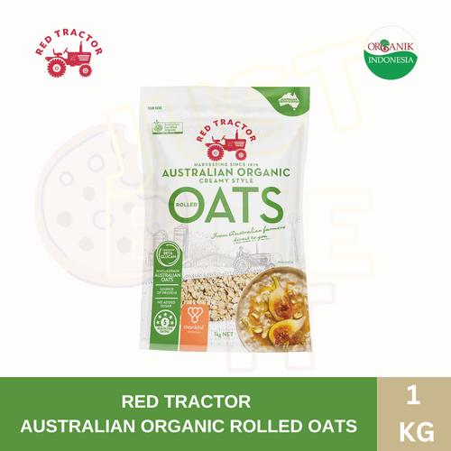 Promo RED TRACTOR AUSTRALIAN ORGANIC ROLLED OATS 1 KG - Jakarta Utara ...