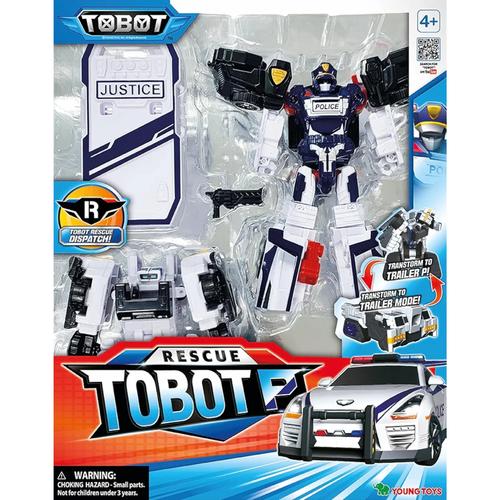 Jual Tobot tobot P transforming vehicle to robot police car original ...