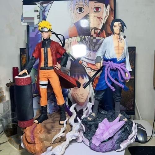 Jual Naruto Sasuke standing 43cm DTS studio - Sasuke Foam - Jakarta ...