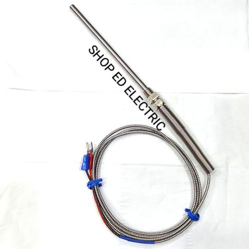 Promo thermocouple termokopel type K 1meter 0-400c sensor suhu ...