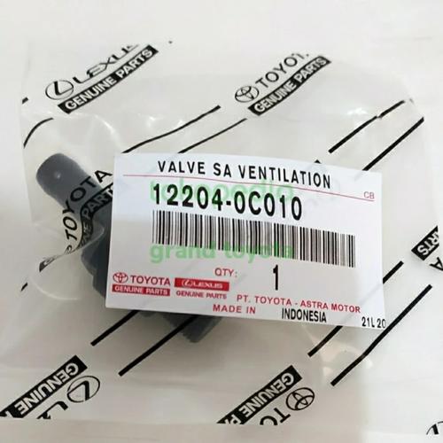 Jual VALVE PCV FORTUNER INNOVA HILUX ORIGINAL VALVE VENTILATION 12204 ...