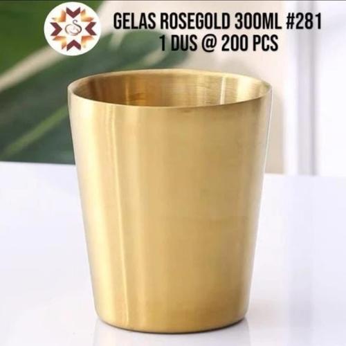 Jual Gelas Korea Stainless Steel Gold 304 Double Wall 300ML - Jakarta Barat - OneStopPedia ...