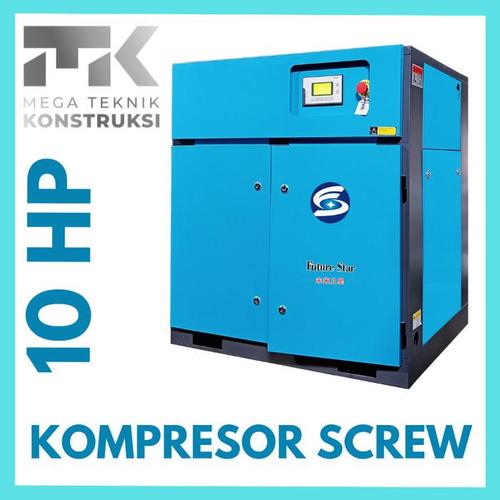 Jual 10HP KOMPRESOR UDARA SCREW KOMPRESOR ANGIN 7,5KW 10 BAR - Jakarta ...