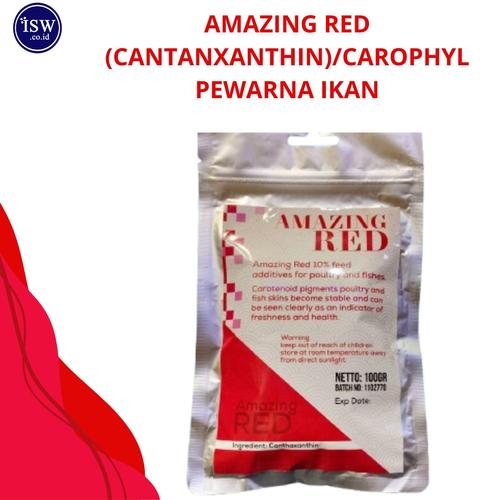 Jual Pencerah / Pewarna ikan Carophyl Caropil Amazing Red ...