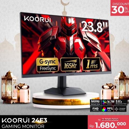 Jual KOORUI 24E3 24 inch FHD GAMING MONITOR 165Hz 1ms IPS - Kab. Bogor ...