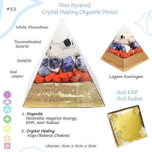 Jual Mini Piramida orgonite penangkal radiasi EMF/5G - 11 - Kota ...