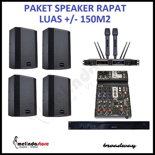 Jual Paket Soundsystem Ruang Rapat Speaker Broadway - 150m2 - Kota ...