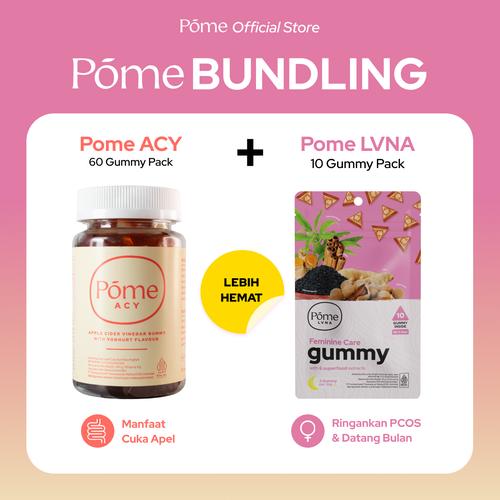 Promo Pome Bundling LEBIH HEMAT - Pome ACY 1 Botol + Pome LVNA 1 Sachet ...