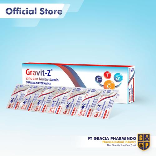 Jual Gravit Z - Zinc dan Multivitamin membantu memelihara daya tahan ...