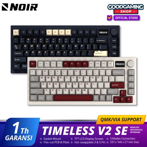Promo Noir Timeless82 v2 Special Edition Wireless Mechanical Keyboard ...