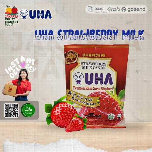 Jual (PERMEN) UHA STRAWBERRY MILK CANDY 103G - Jakarta Utara - JAKARTA ...