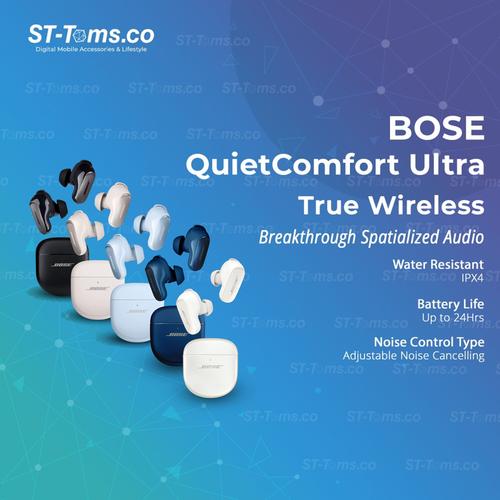 Promo Bose QuietComfort Ultra True Wireless TWS ANC Spatial Audio Sound ...