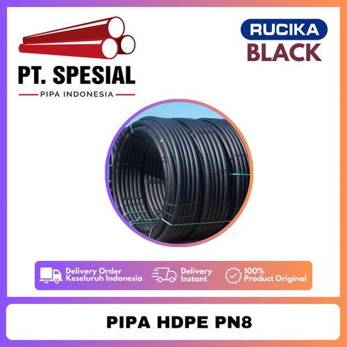 Jual Pipa HDPE PN8 Rucika Roll 6 Meter - 09 - DN200 - 8" - Jakarta Barat - DISTRIBUTOR PIPA PVC ...