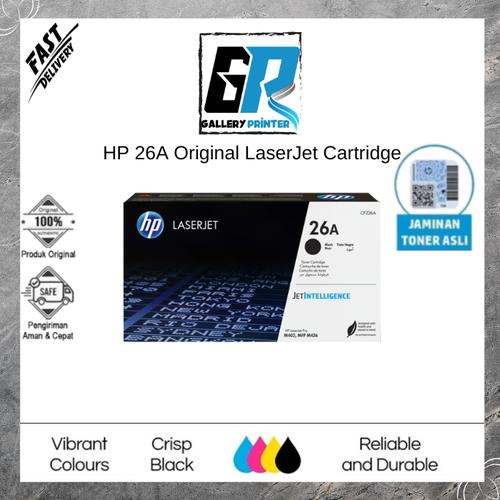 Jual HP 26A Original LaserJet Toner Cartridge - Jakarta Selatan ...