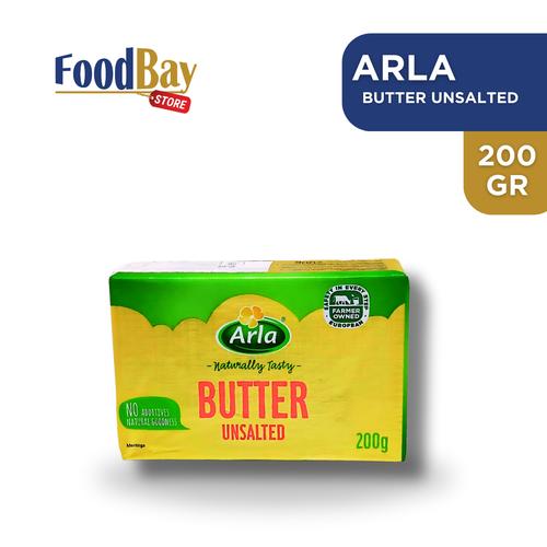 Jual ARLA - Butter Unsalted 200 Gr - Jakarta Pusat - Foodbay Store Food ...