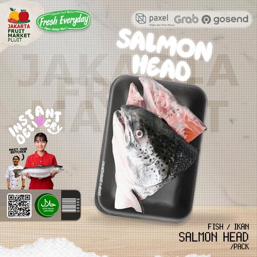 Jual KEPALA IKAN SALMON NORWEGIA HEAD Segar Frozen ANEKA FISH - Jakarta ...