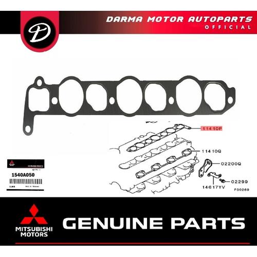 Jual Packing Paking Gasket Inlet Manifold In Minyak Mitsubishi Pajero ...