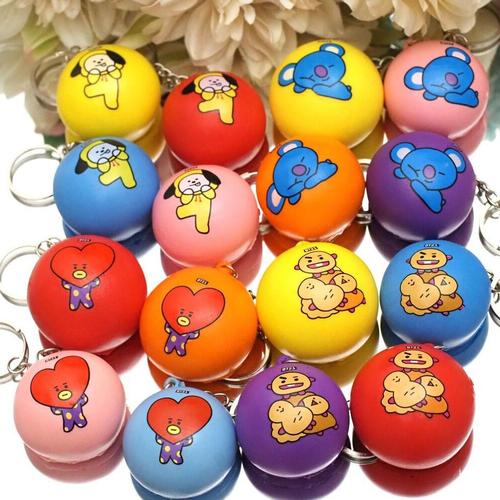 Jual ALS - Gantungan kunci Squishy BTS karakter mainan squishy bapau ...