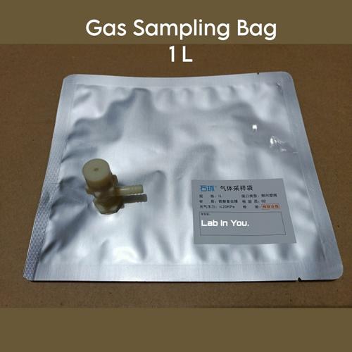 Jual Tedlar Bag Allumunium 0,5 Liter Single Valve-Gas Sampling Bag 0,5 ...