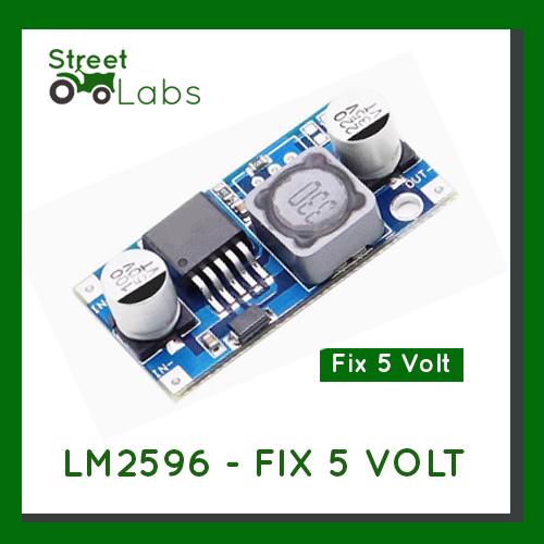 Jual LM2596 Fix 5V Module Step Down DC - DC - Tanpa Garansi - Kota ...