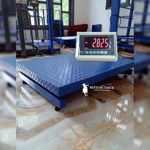 Jual Bench Scale timbangan duduk merk Sonic A28E kap 500kg size 50x70cm double display besar ...